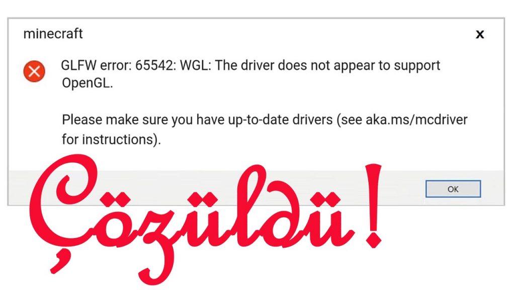 Minecraft GLFW Error 65542 Hatası Çözümü! | Çoook Basit! » TechWorm