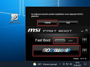 MSI Fast Boot Kapatma! » TechWorm